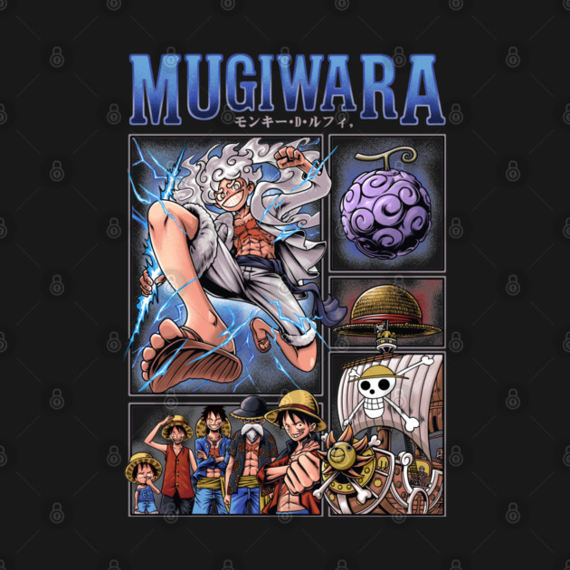 Sun God Nika Awakening - Luffy Evolution Art - Luffy Gear 5 - T-Shirt ...