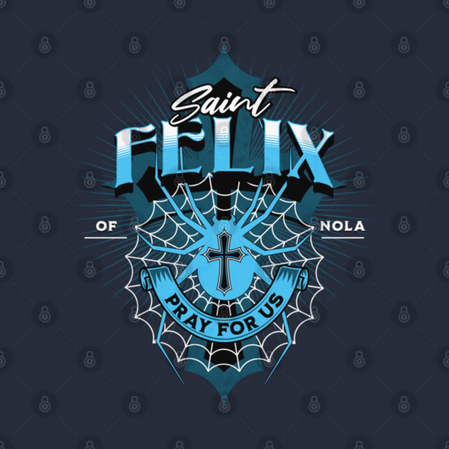 St Felix and the Spider of Nola Cute Catholic - Saint Felix - T-Shirt ...