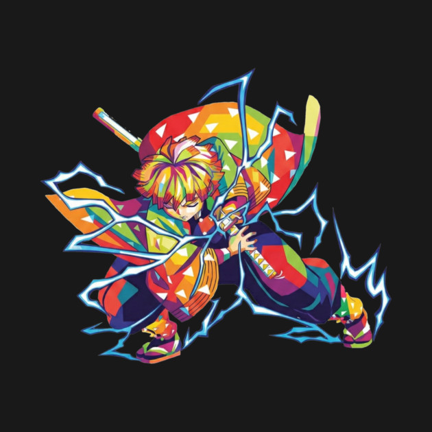 Zenitsu Demon Slayer - Demon Slayer - T-Shirt | TeePublic