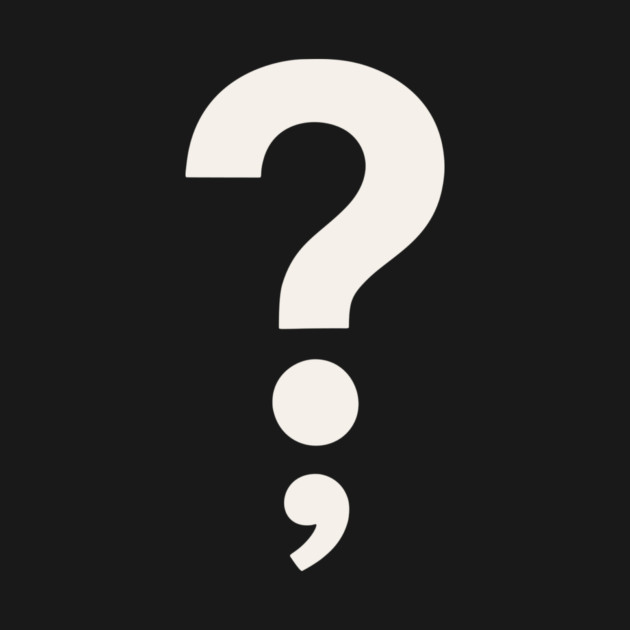 Question Mark Minimal – Bold Symbol Typography - Question Mark - T ...