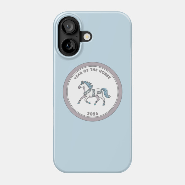 Soft White – Year of the Horse 2026 - Chinese Zodiac - Phone Case ...