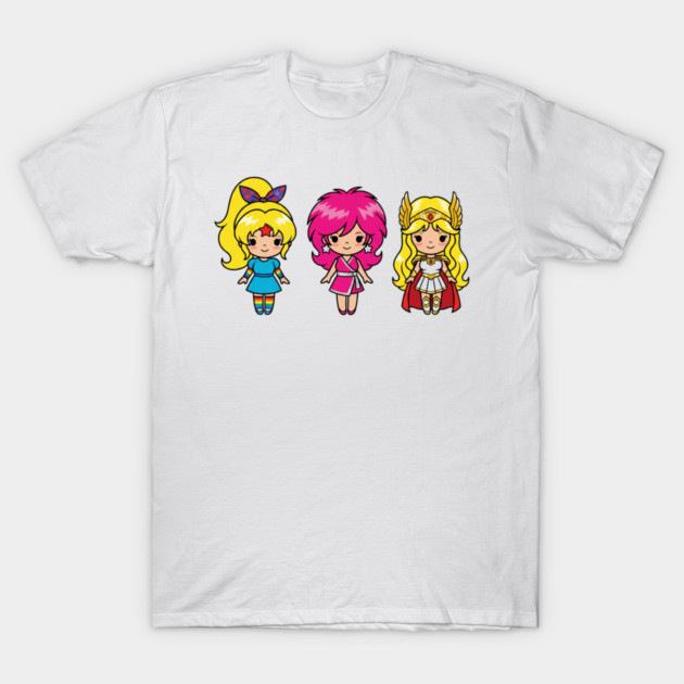 Lil' CutiEs- Eighties Ladies - Rainbow Brite - T-Shirt | TeePublic