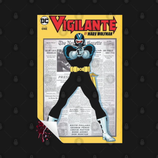Vigilante: Peacemaker Comic Book Cover - Vigilante - T-Shirt | TeePublic