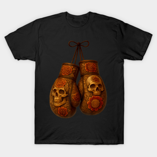 Mexican Boxing Gloves Aztec Mayan Fighter - Mexican Boxing Heritage - T ...