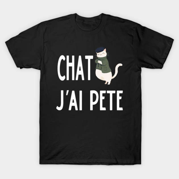 Chat Jai Pete Playful French Phrase With Cartoon Animal Character ...