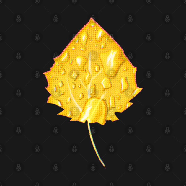 YELLOW MAPLE LEAF - Maple Leaf - T-Shirt | TeePublic