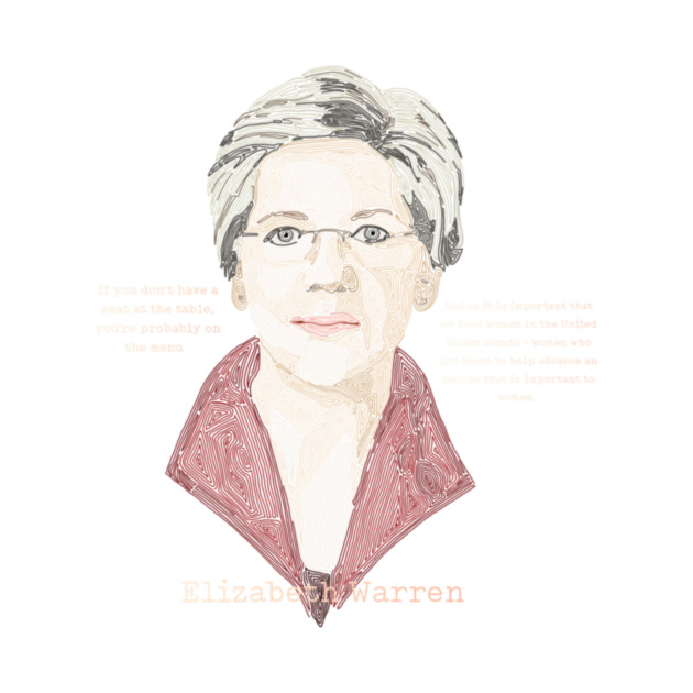Elizabeth Warren - Elizabeth Warren - T-Shirt | TeePublic