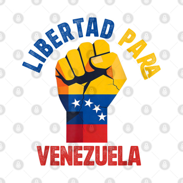 Libertad para Venezuela Libre Bandera Orgullo venezolano - Free Minds ...