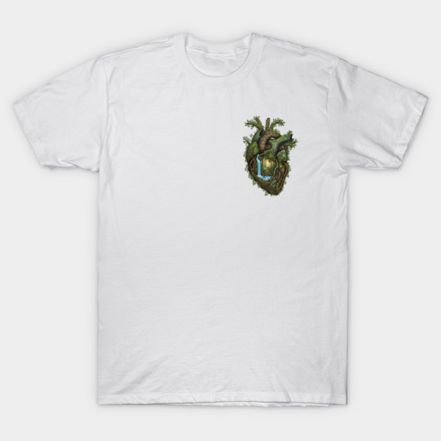 Stranger Things-heart Water Mountains - Heart - T-Shirt | TeePublic