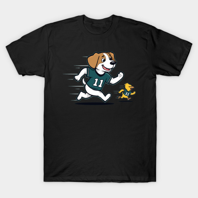 Running Friends in Sports Jerseys - Sports - T-Shirt | TeePublic