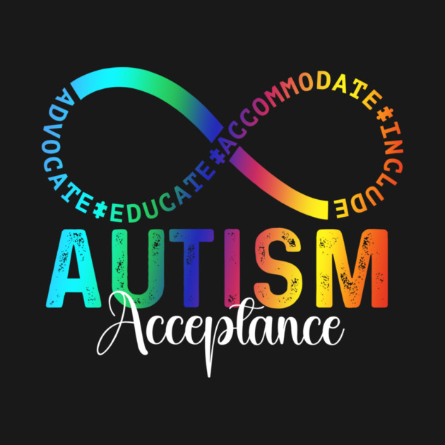 Autism Awareness Infinity Symbol - Autism Awareness Infinity Symbol - T ...