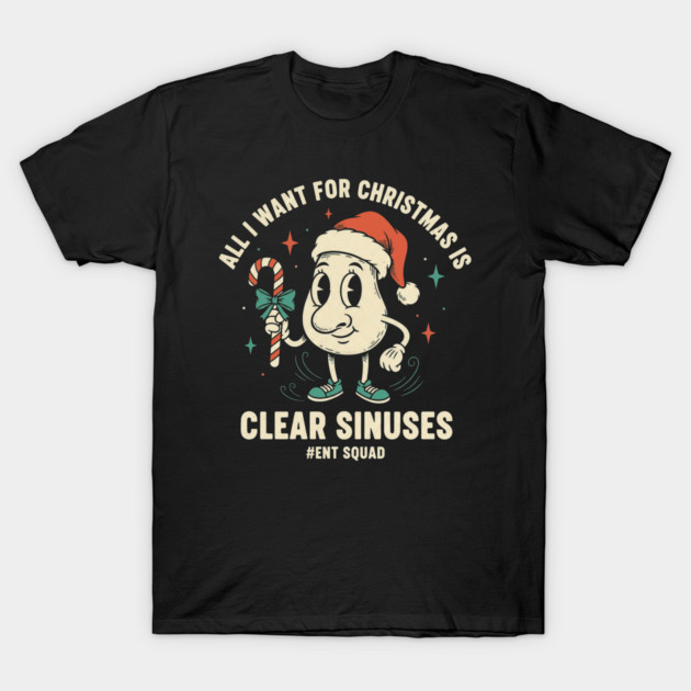 ENT Squad Christmas Nose Character Clear Sinuses Holiday Healthcare ...