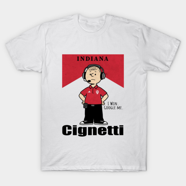i win google me-cignetti - Cignetti - T-Shirt | TeePublic