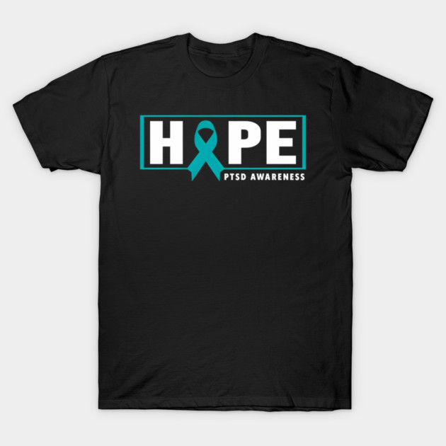 Ptsd - Teal Ribbon Hope Ptsd - Teal Ribbon Hope - T-Shirt | TeePublic