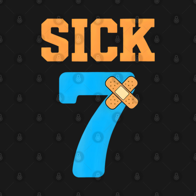 Sick Seven Six Seven Sick 7 Bandage - Funny Meme Bandage - T-Shirt ...