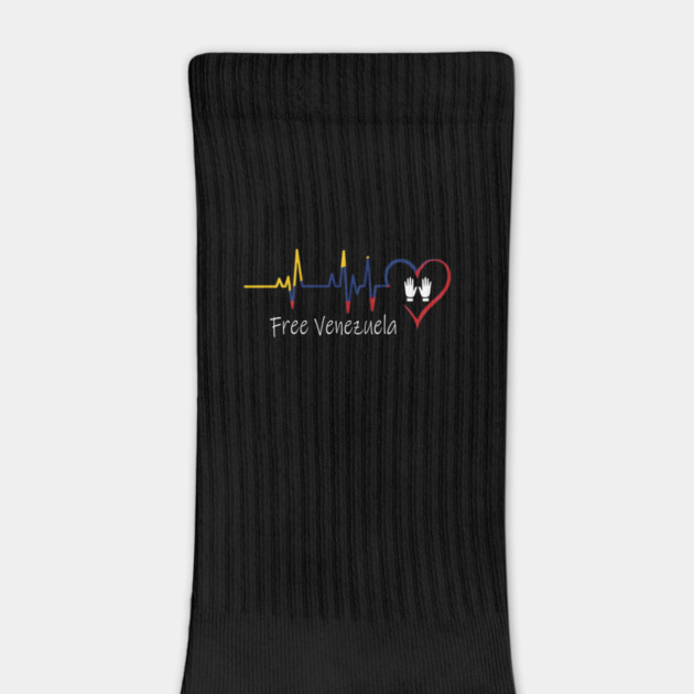Venezuela Free 2026 💛💙 ️Venezuela Flag - Venezuela Flag - Socks | TeePublic