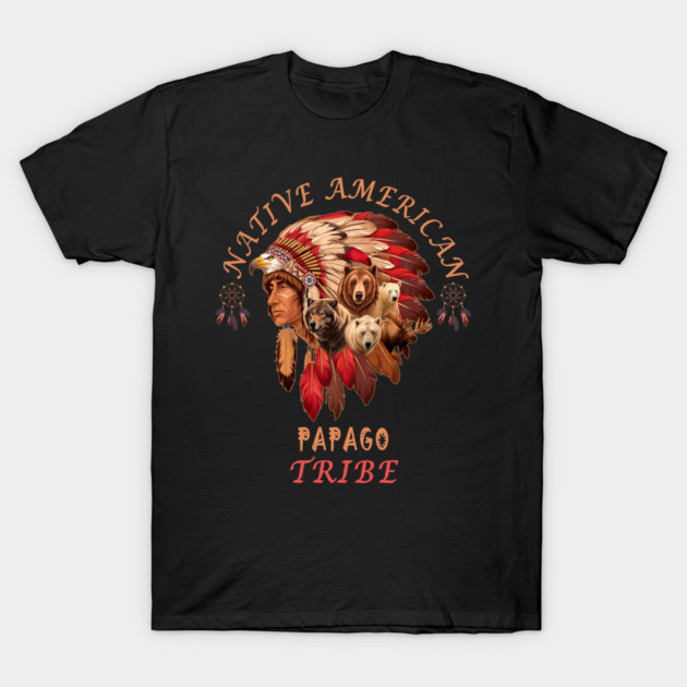 Native american Papago Tribe - Native American Tribe - T-Shirt | TeePublic