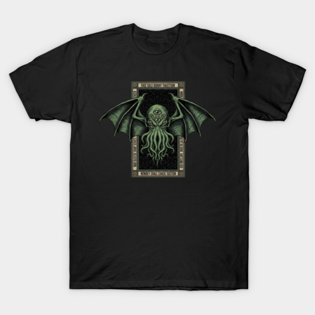 Cthulhu with Wings Distorted Text - Cthulhu With Wings Distorted Text ...