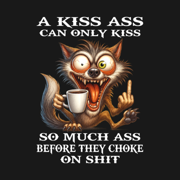 Wolf A Kiss Ass Can Only Kiss So Much Ass Before They Choke On Shit ...