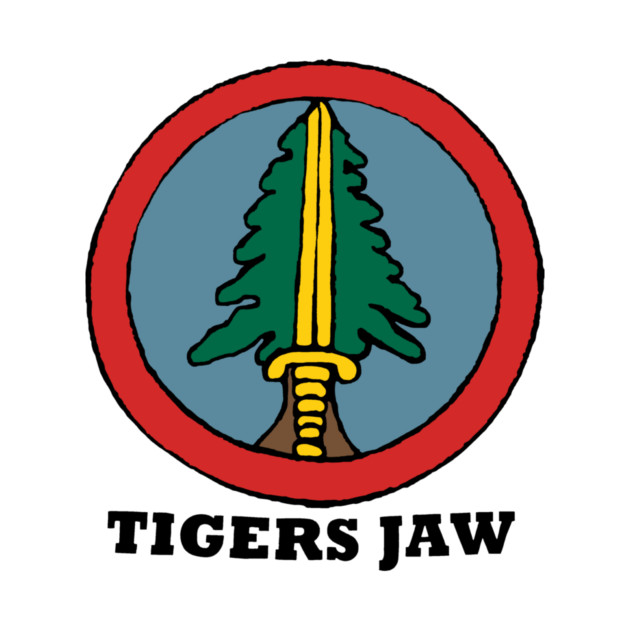 Tree And Gold Sword - Tigers Jaw - T-Shirt | TeePublic