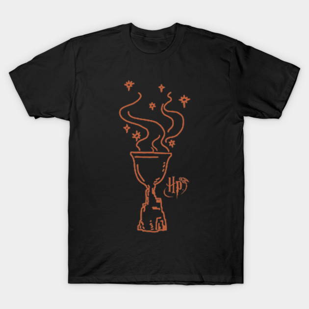 Wizarding Tournament Magical Fire Cup - Fire Cup - T-Shirt | TeePublic