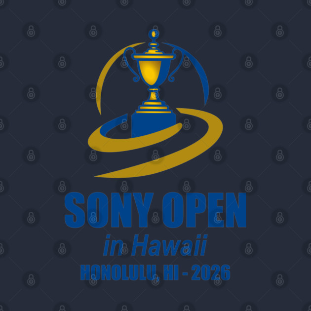 Sony Open in Hawaii 2026 for Golf Lover - Golf - T-Shirt | TeePublic