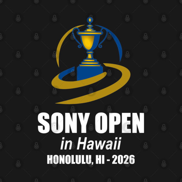 Sony Open in Hawaii 2026 for Golf Lover - Golf - T-Shirt | TeePublic