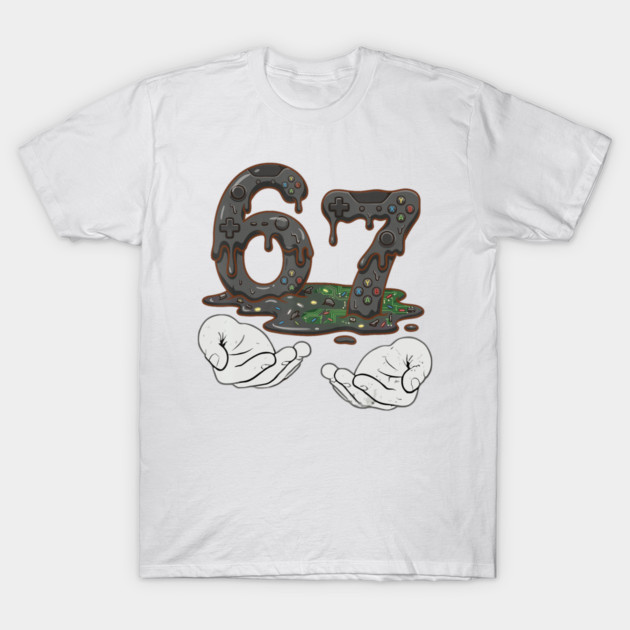 Six Seven Gaming Drip Meme Style Italian Brainrot Humor Graphic Design ...