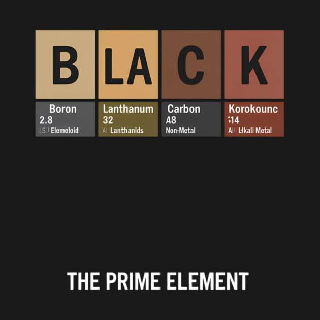 Black History Month The Prime Element Periodic Table - Black History ...