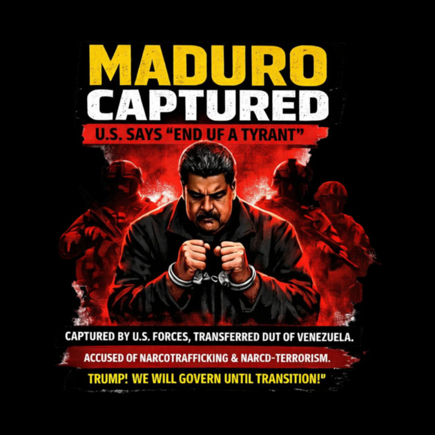 Nicolas Maduro Arrested Jan 3 2026, Venezuelan Freedom, Venezuelan ...