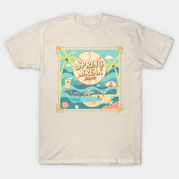 Spring Break Beach Getaway - Spring Break - T-Shirt | TeePublic