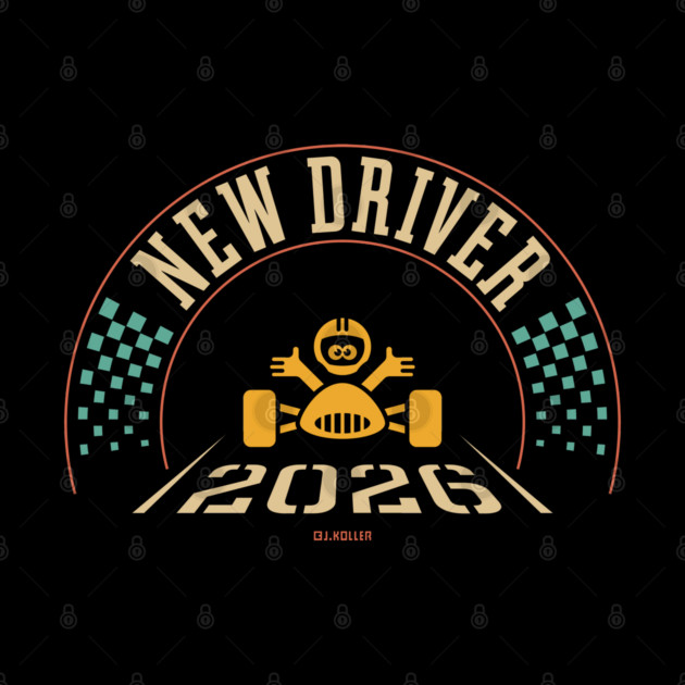 New Driver 2026 (Driver’s License / 4C) - New Driver 2026 - Pin | TeePublic