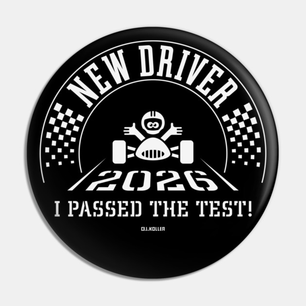 New Driver 2026 – I Passed The Test! (White) - New Driver 2026 - Pin ...
