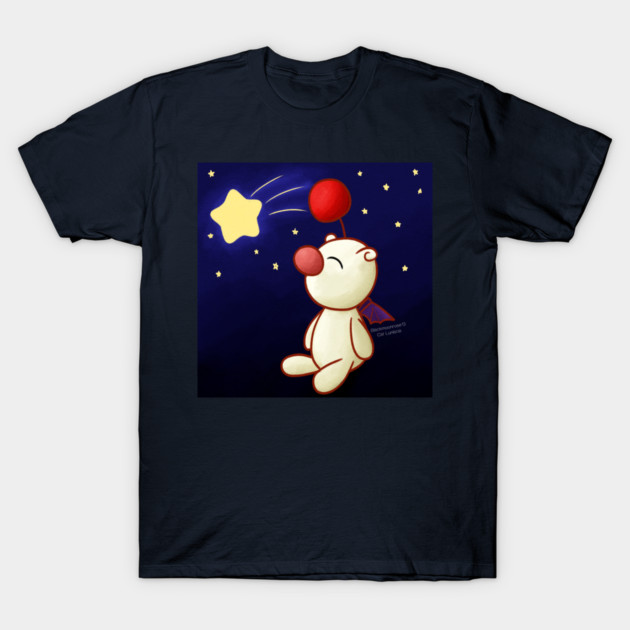 Moogle Making a Wish - Final Fantasy - T-Shirt | TeePublic