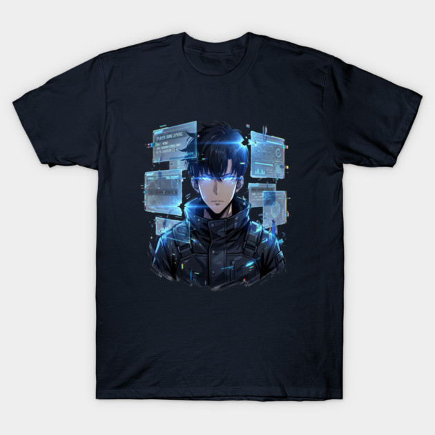 sung jinwoo - shadow monarch - Sung Jin Woo - T-Shirt | TeePublic