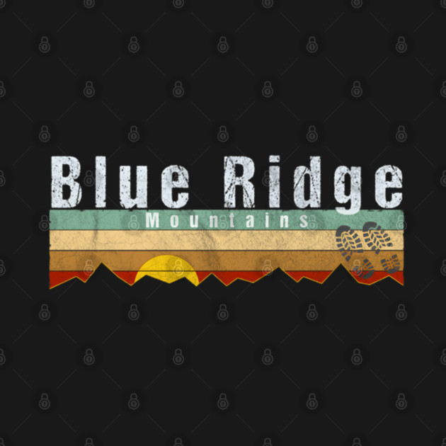 Blue Ridge Mountains Blue Ridge - Blue Ridge Apparel - T-Shirt | TeePublic