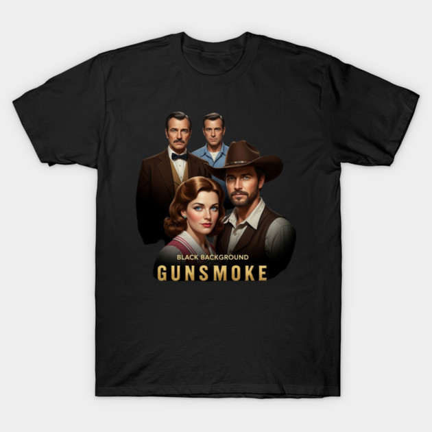 Gunsmoke Characters Fan - Gunsmoke Characters Fan - T-Shirt | TeePublic