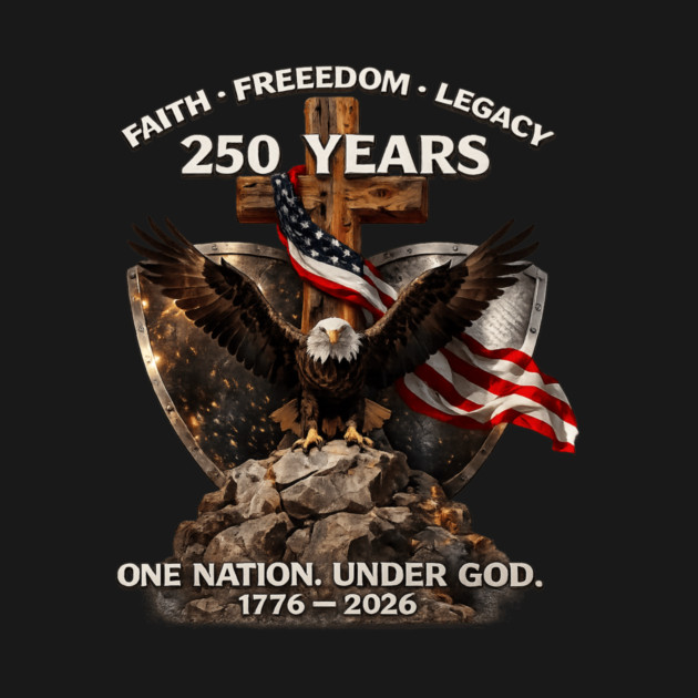 Faith Freedom Legacy 250 Years One Nation Under God 1776 – 2026 ...