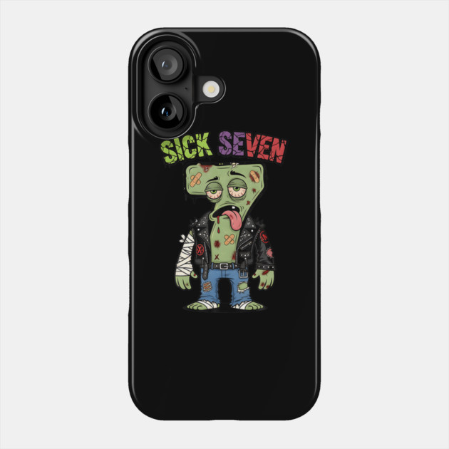 67 Zombie Six Seven Humor Brainrot Sick Seven - Funny Zombie Humor ...