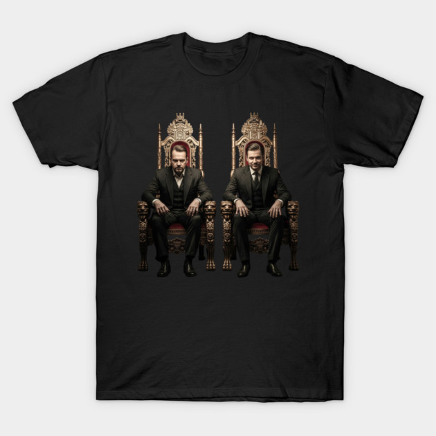 Two Kings on Thrones - Two Kings On Thrones - T-Shirt | TeePublic