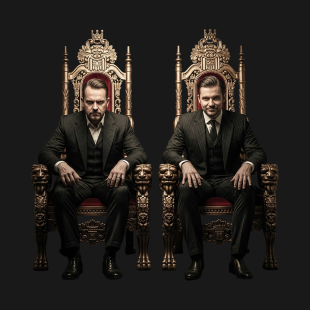 Two Kings on Thrones - Two Kings On Thrones - T-Shirt | TeePublic