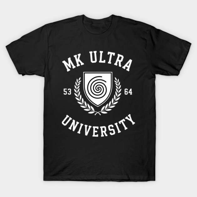 MK Ultra University Crest Style - Mk Ultra University Crest Style - T ...