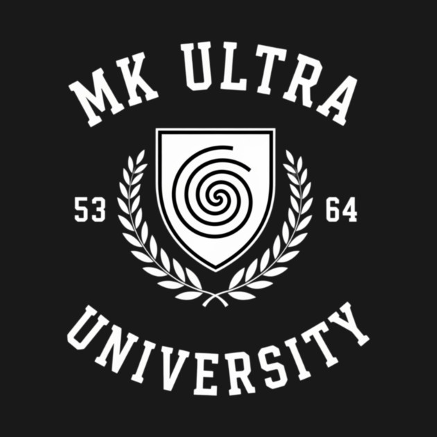 MK Ultra University Crest Style - Mk Ultra University Crest Style - T ...