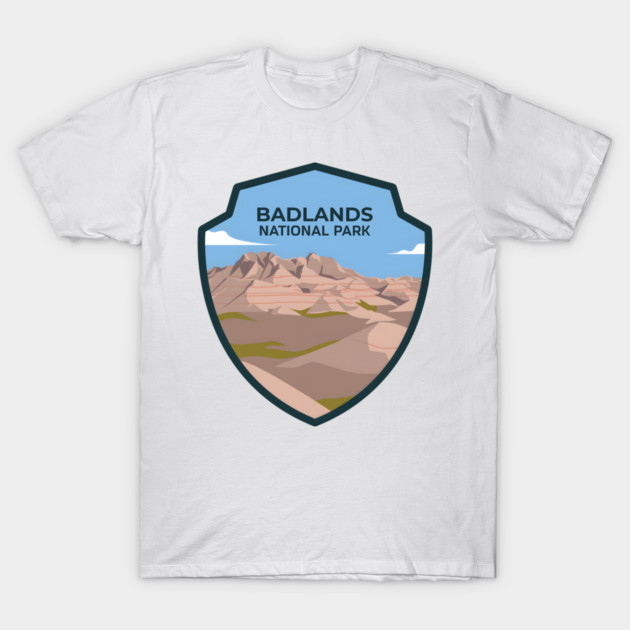 Badlands National Park - Badlands National Park - T-Shirt | TeePublic