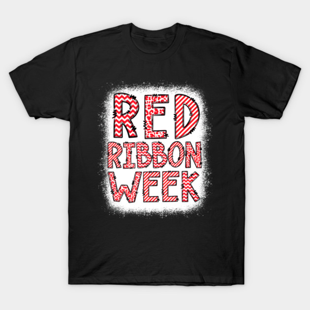 Red Ribbon Red Ribbon Week - Red Ribbon Week - T-Shirt | TeePublic