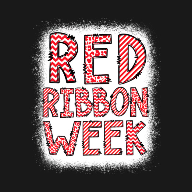 Red Ribbon Red Ribbon Week - Red Ribbon Week - T-Shirt | TeePublic