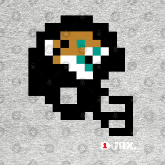 Jaguars Tecmo Bowl Helmet - Tecmo Bowl - T-Shirt | TeePublic