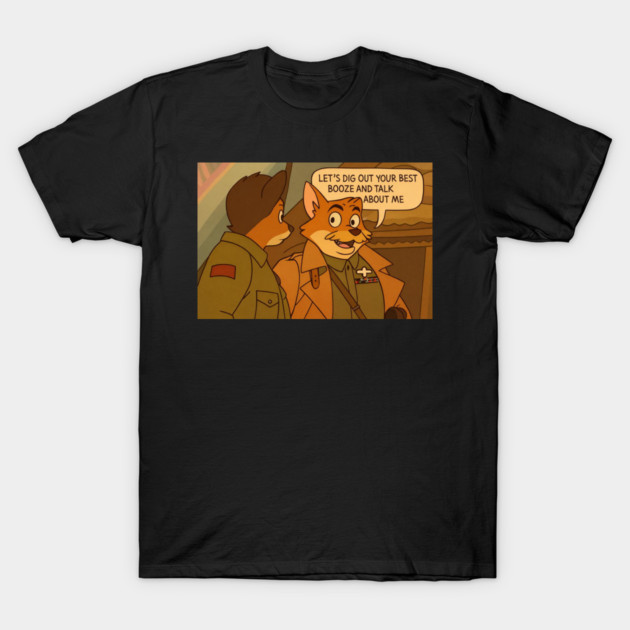 Fox Classic Scene 2 - Fox Cartoon - T-Shirt | TeePublic
