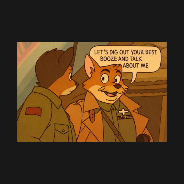 Fox Classic Scene 2 - Fox Cartoon - T-Shirt | TeePublic