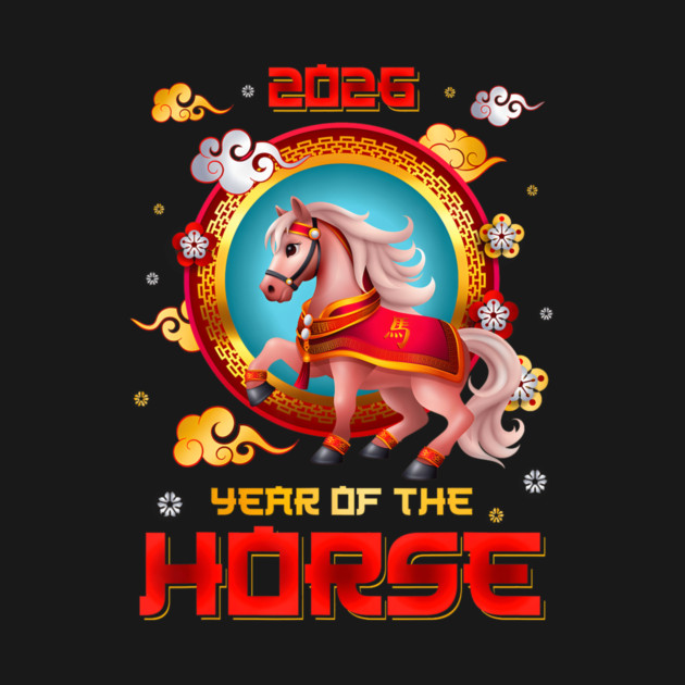 Year Of The Horse 2026 HapChinese New Year 2026 - Chinese New Year ...